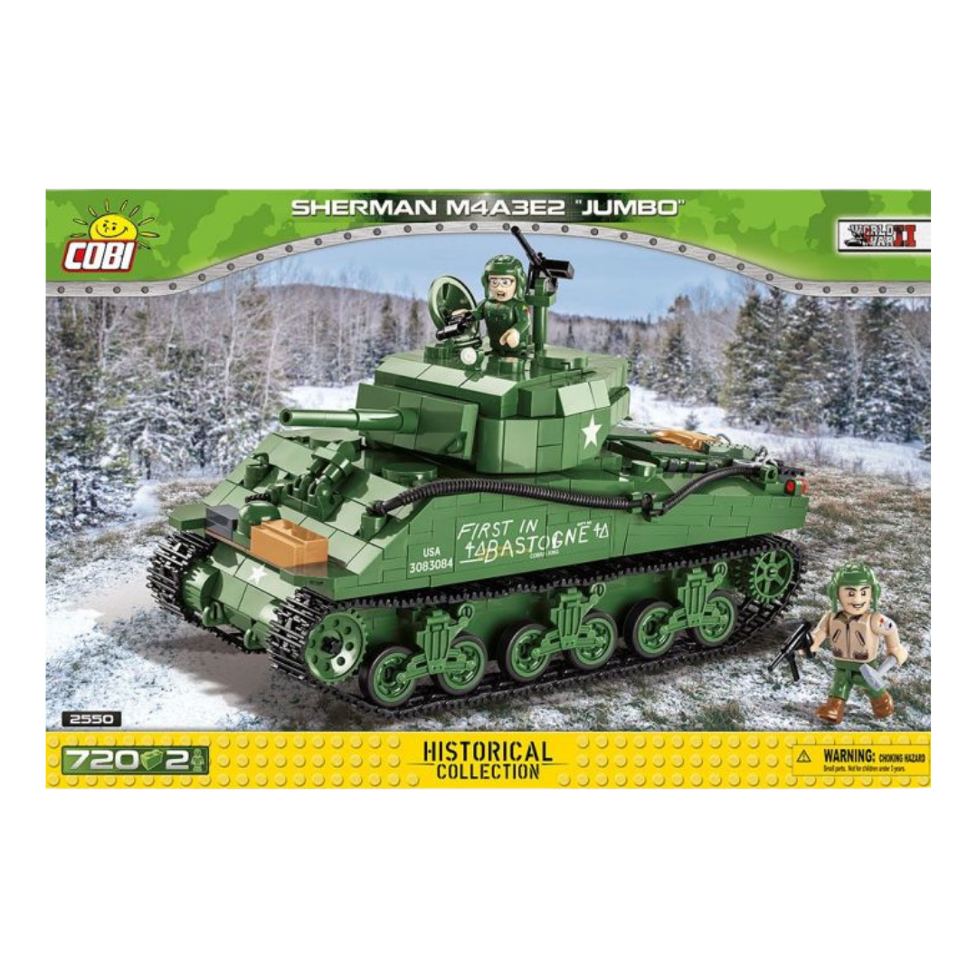 Cobi 2550 - Sherman M4A3E2 Jumbo – Bricks Madrid