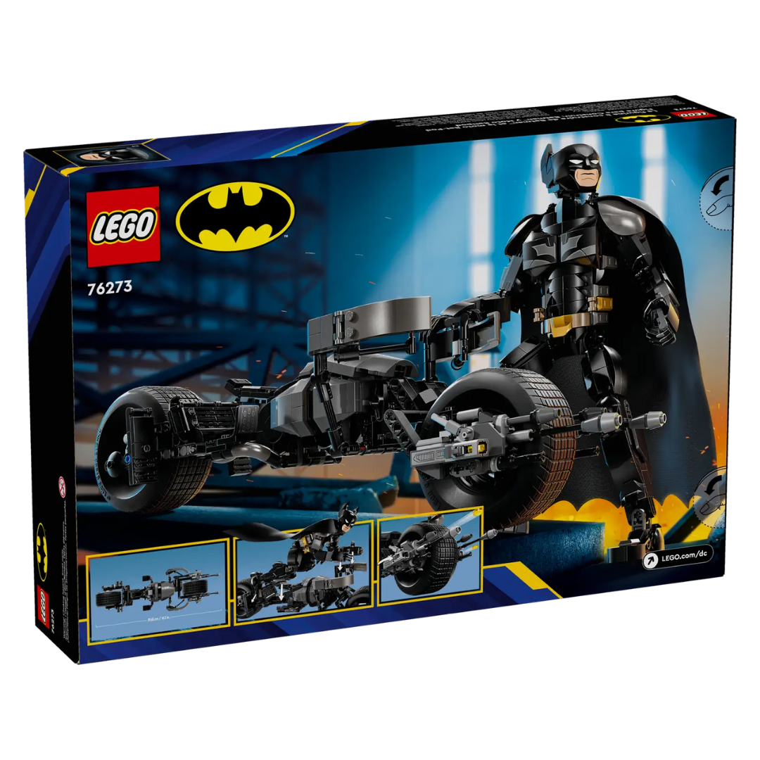 76273 Batman™ and Bat-Pod Motorcycle Buildable Figure – Bricks Madrid